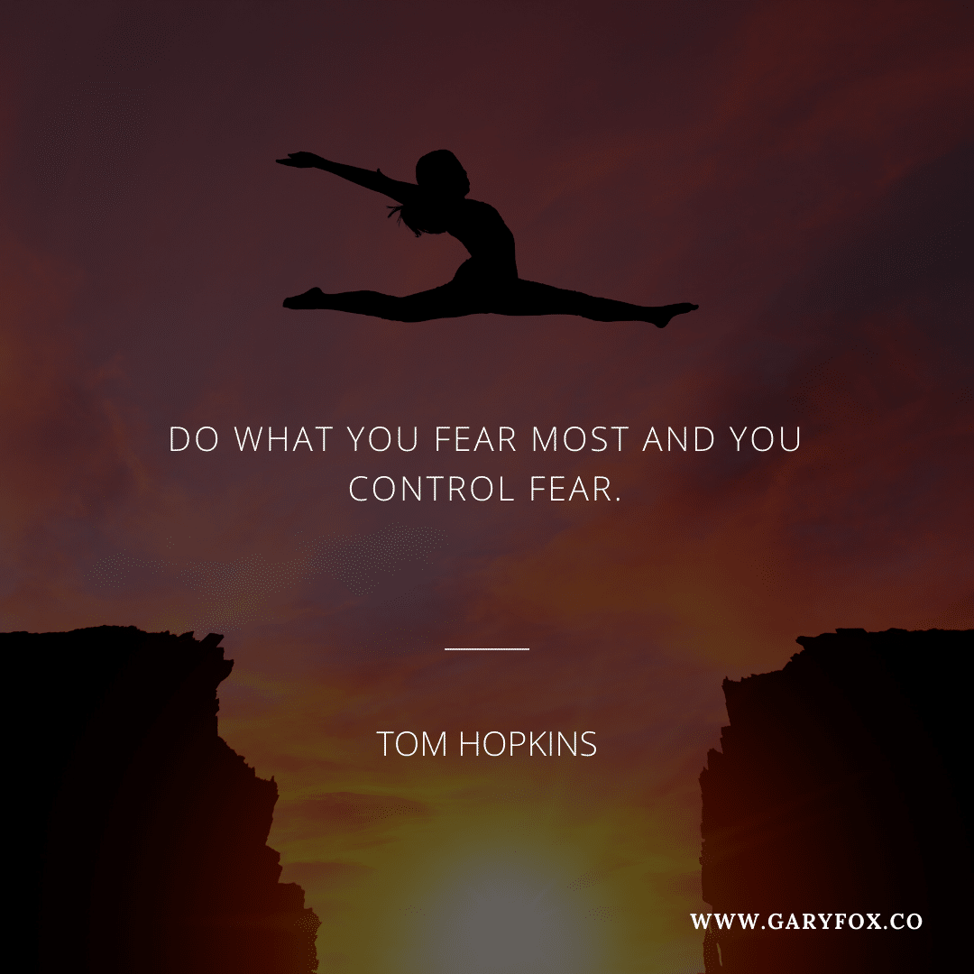 Do What You Fear Most And You Control Fear #quoter #mindset