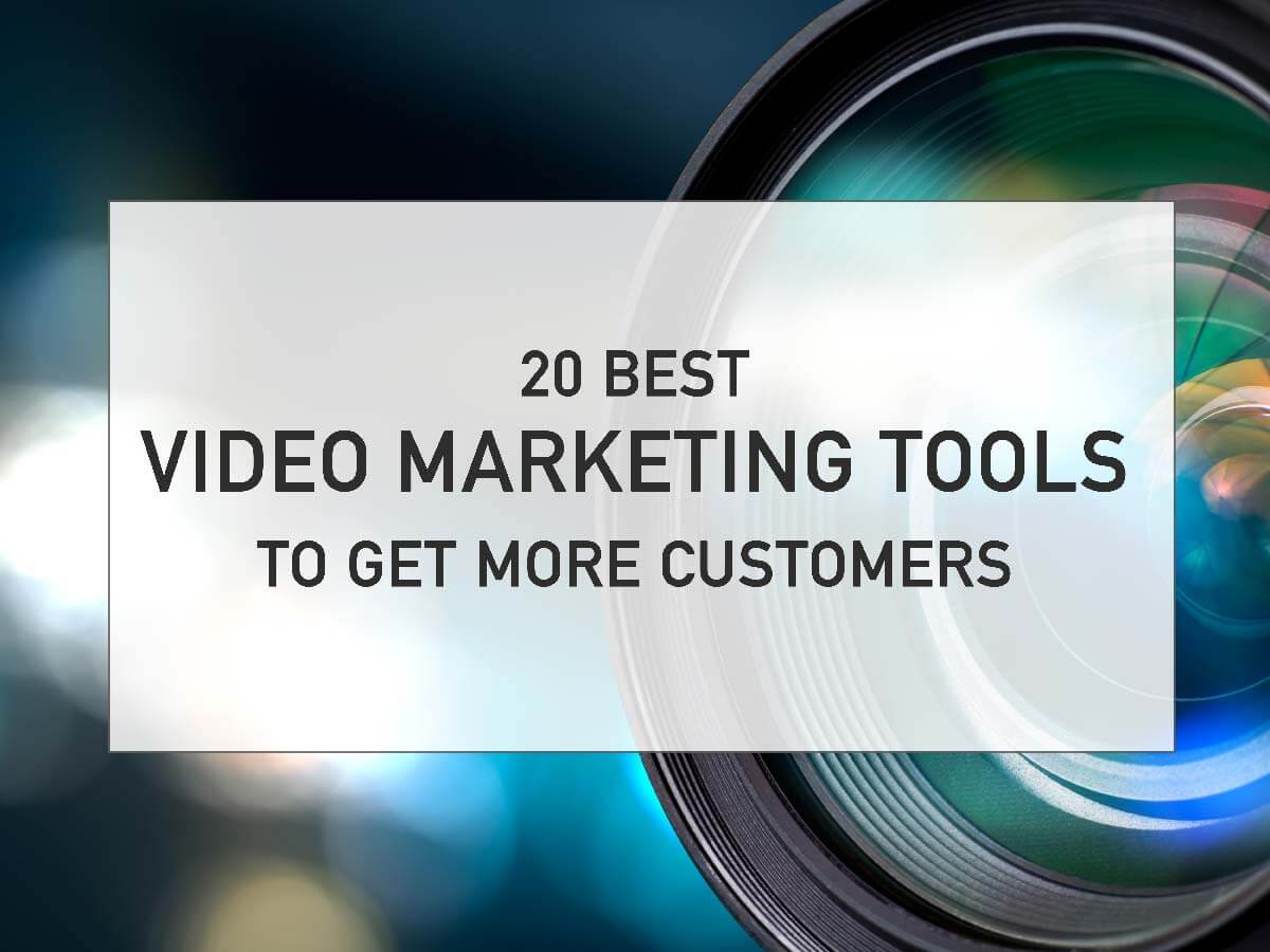20 Best Video Marketing Tools 2020