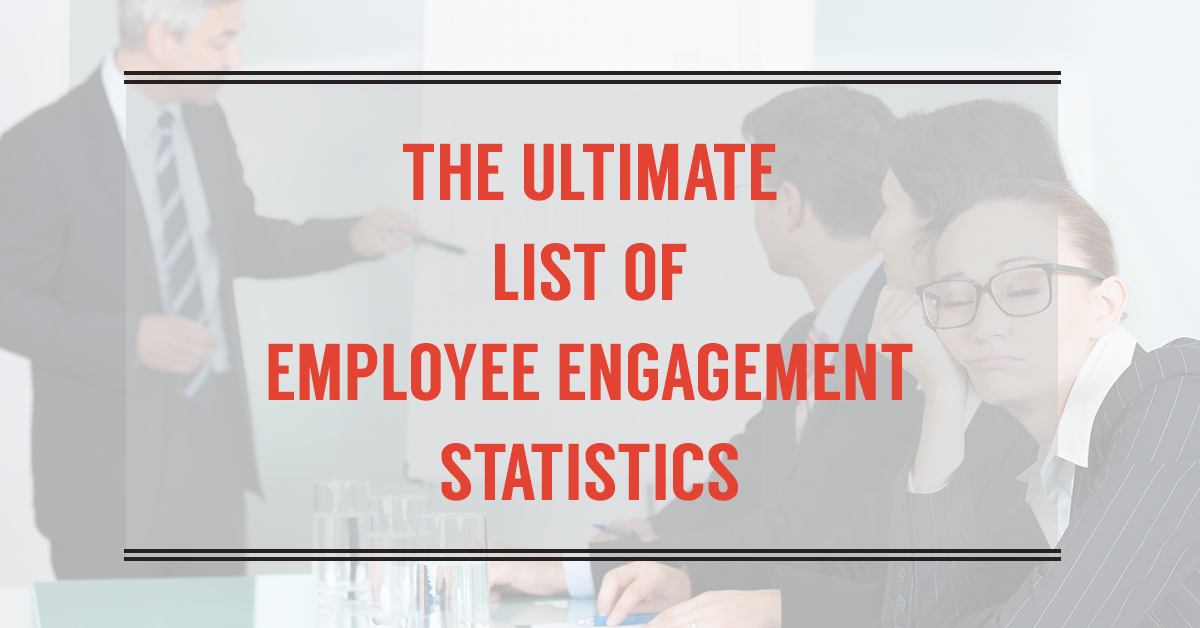 Employee Engagement Statistics - The Ultimate List