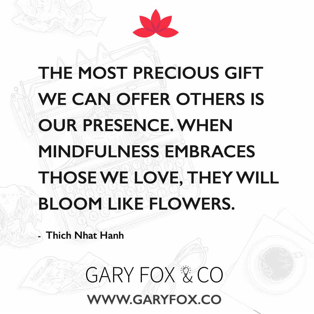 The Most Precious Gift We Can Offer Others Is Our Presence. When ...